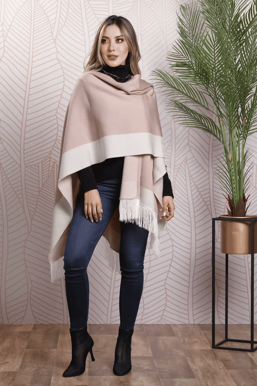 Chall Moderno Elegante Dama - Ropa Mujer Bonita