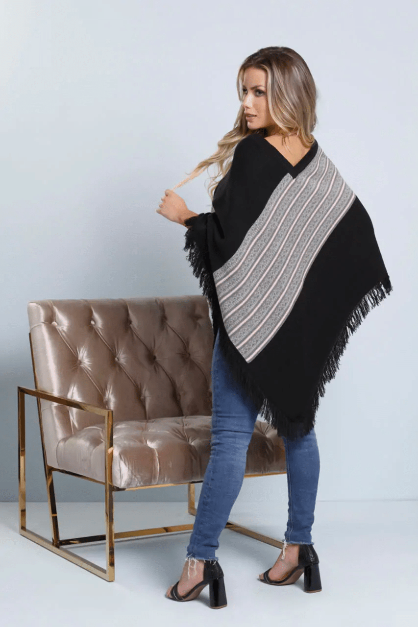 Ruana Capa Poncho - Ropa Mujer Bonita - Prendas Colombianas