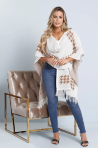 Chal Mujer Tejido Moderno - Ropa Mujer Bonita.com - Colombia