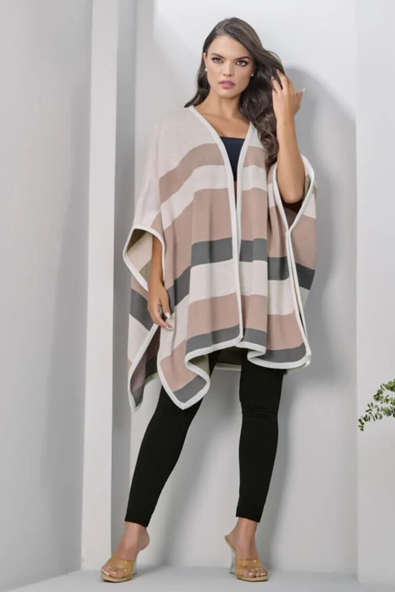 Ruana Clásica Para Dama - Ropa Mujer Bonita - Colombia