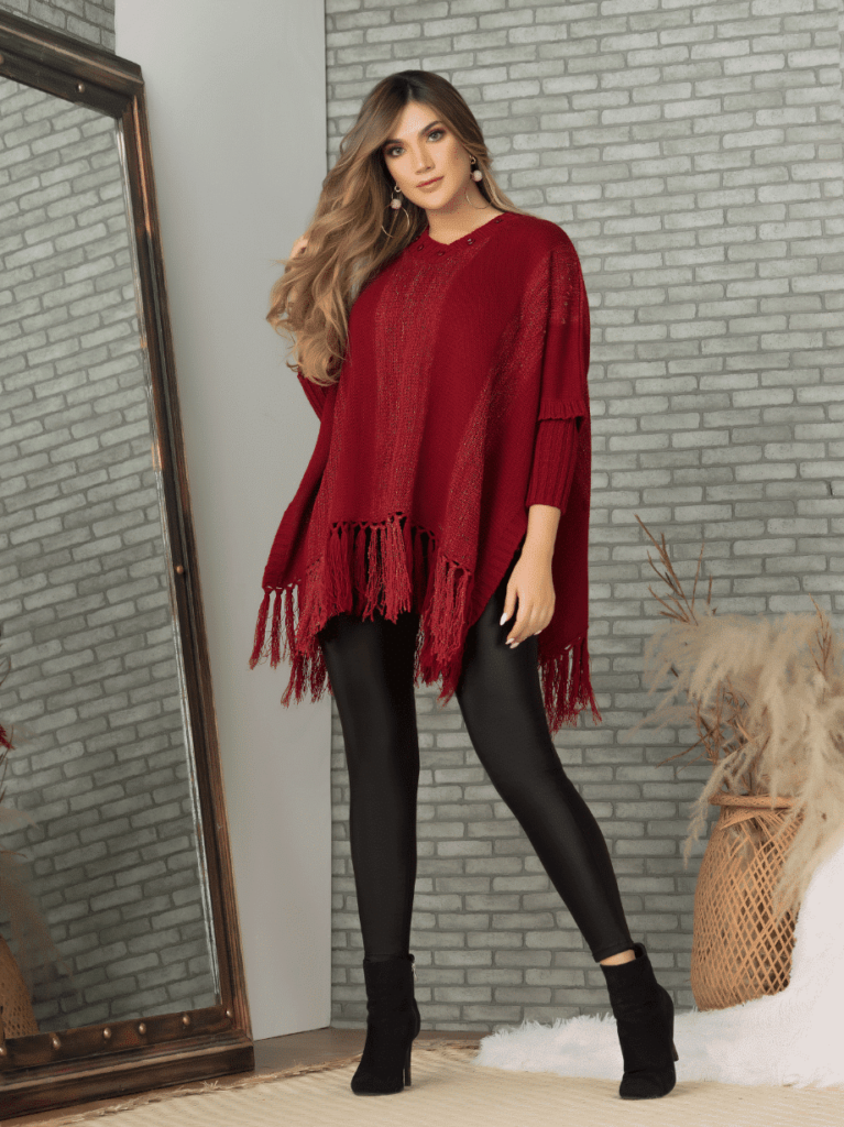 Ruana Moderna Mujer - Ropa Mujer Bonita - Colombia