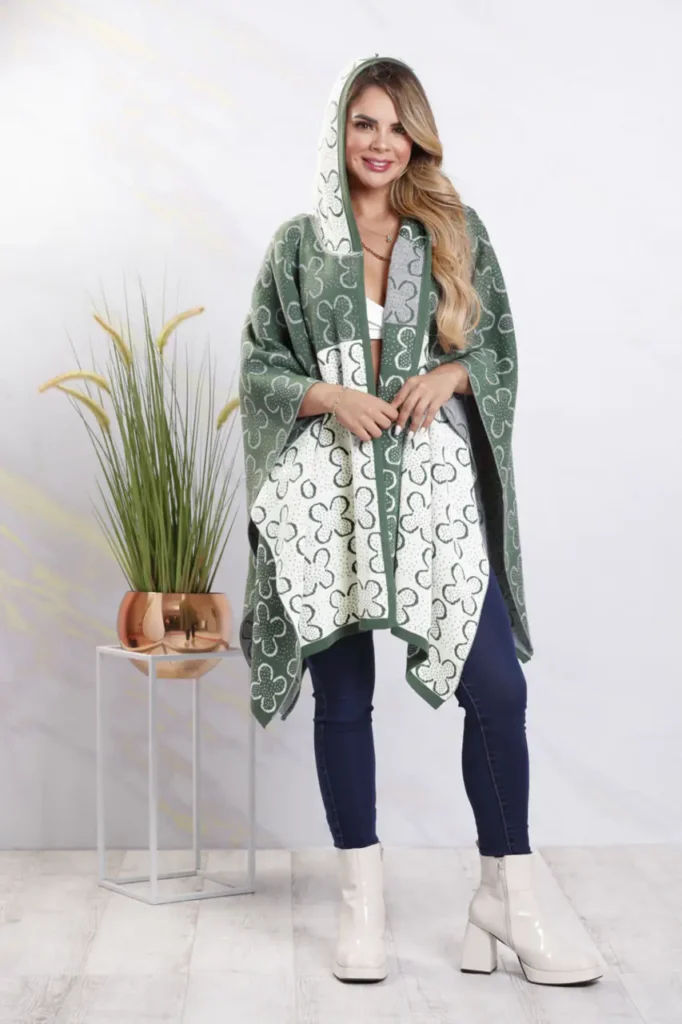 Chall Poncho Ruana Moderno - Ropa Mujer Bonita
