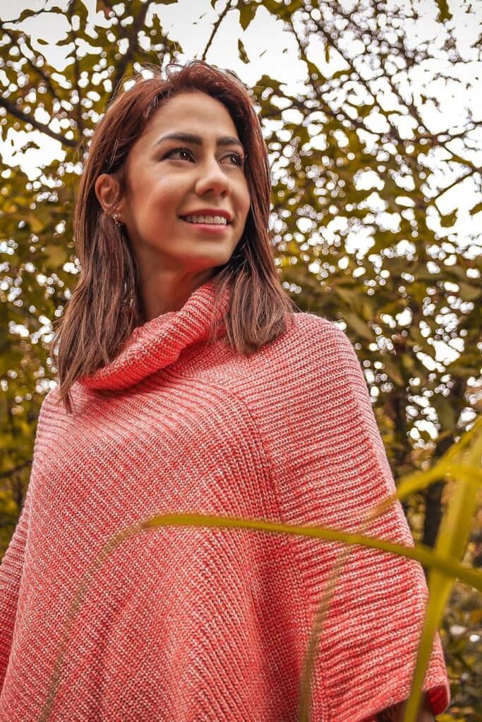 Ruana Moderna - Ropa Mujer Bonita - Tienda De Tejidos- Colombia