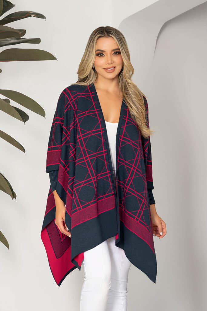 Ruana Dama - Ropa Mujer Bonita - Tienda De Ropa - Colombia