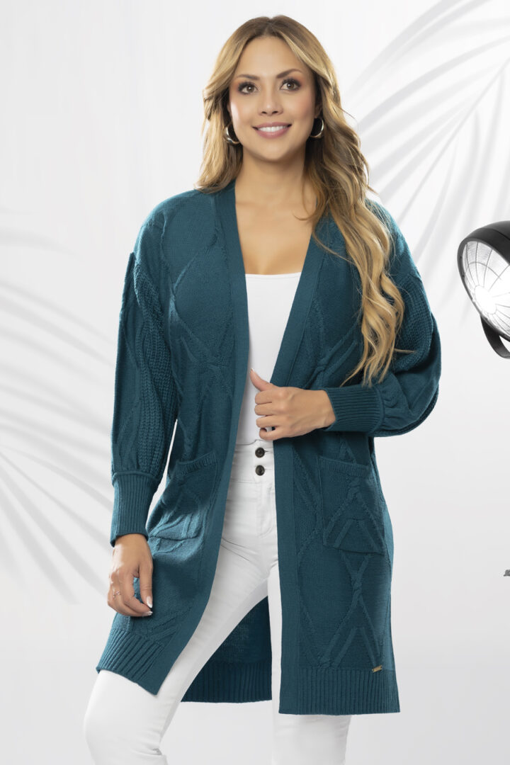 Cárdigan Mujer Tejido Elegante - Ropa Mujer Bonita