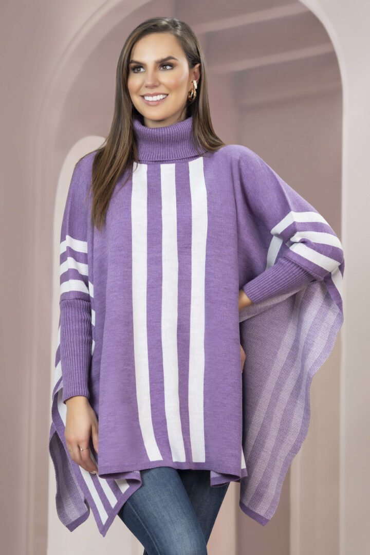Ruana Clásica Para Dama - Ropa Mujer Bonita - Colombia