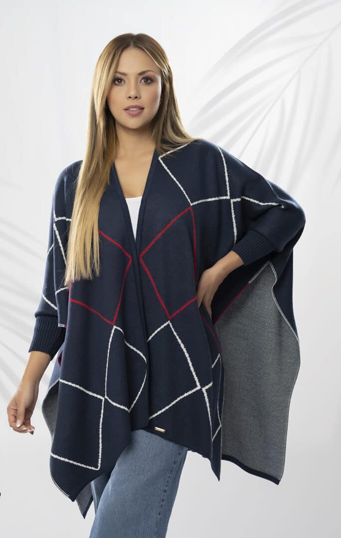 Ruana Colombiana Para Mujer - Ropa Mujer Bonita.com