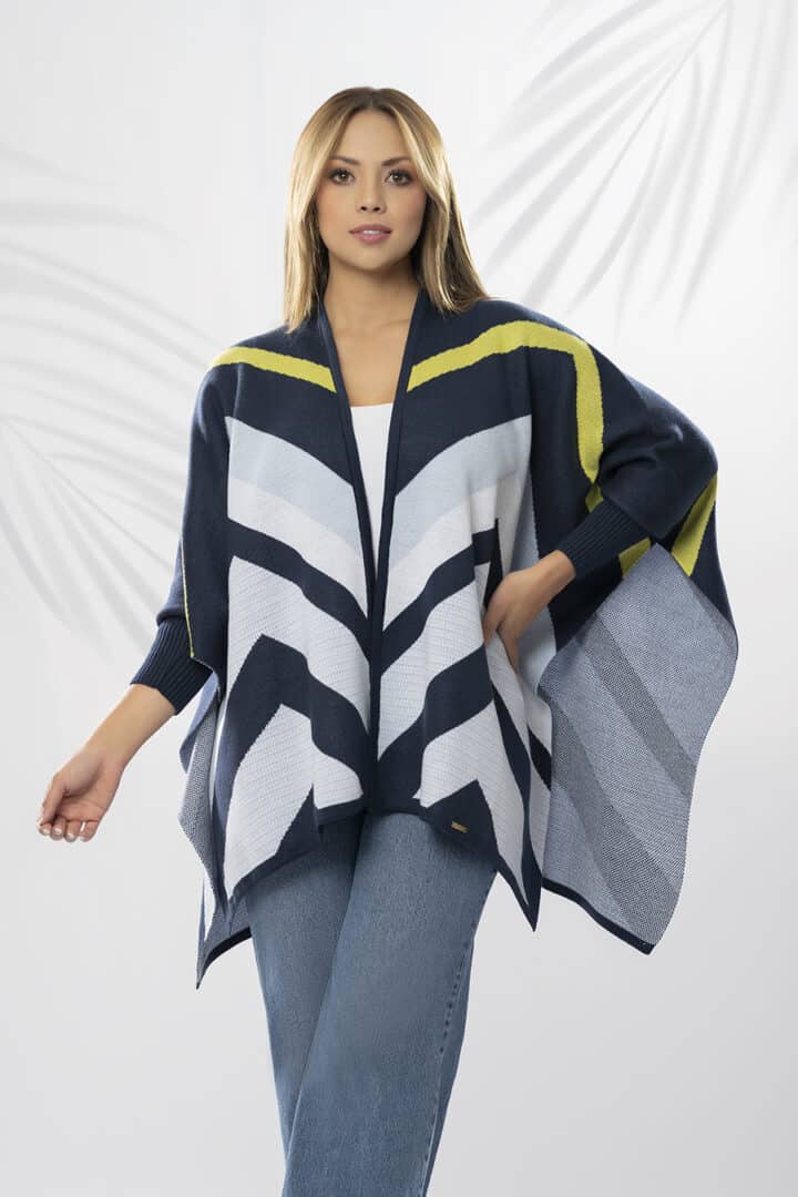 Ruana Típica Colombiana Para Dama - Ropa Mujer Bonita.com