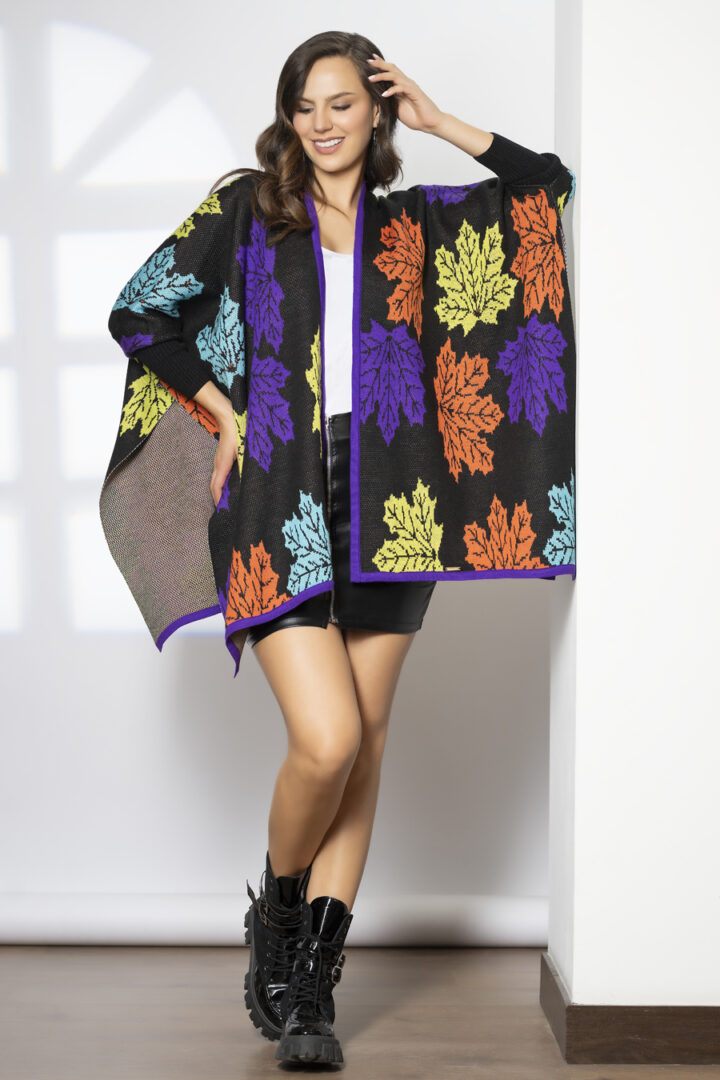 Ruana Típica Colombiana Para Mujer - Ropa Mujer Bonita.com