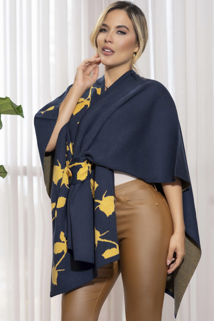 Ruana Clásica Para Dama - Ropa Mujer Bonita - Colombia