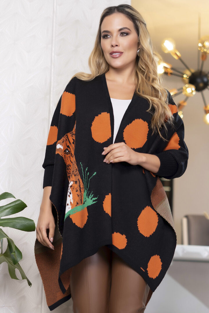 Ruana Colombiana Artesanal - Ropa Mujer Bonita - Prendas Colombias